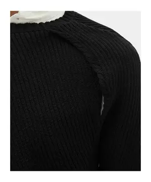 ANN DEMEULEMEESTER Ribbed-knit Sweater