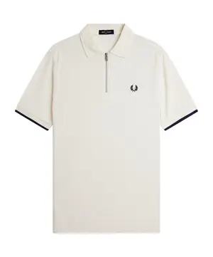 Fred Perry Minimalist Shortsleeve Top - White