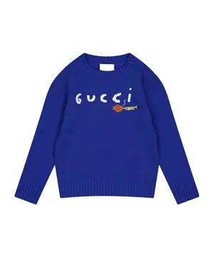 Gucci Crew Neck Knitted Top