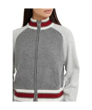 Guess Standcollar Zipup Knit Jacket