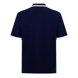 Maison Kitsuné Shortsleeve Polo Knit Sweater