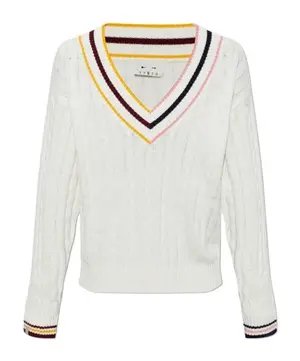 The Upside Josette Cable-knit Sweater