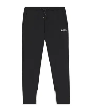 Hugo Boss Drawstringwaist Casual Trousers - Black