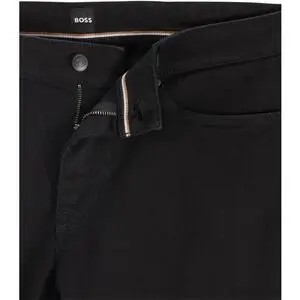 Hugo Boss Solid Color Straight Leg Jeans