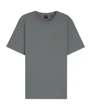Hugo Boss Cotton Shortsleeve Tshirt - Grey