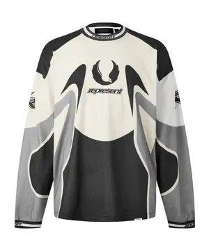 REPRESENT Crewneck Longsleeve Tshirt - Black