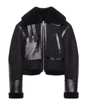 Givenchy Aviator Jacket In Shearling