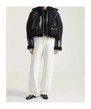 Givenchy Aviator Jacket In Shearling