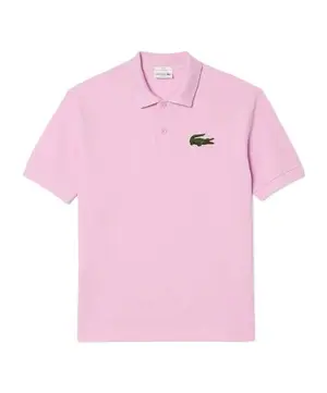 Lacoste Casual Shortsleeve Top - Pink
