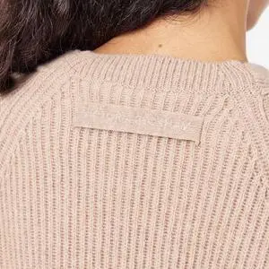Victoria Beckham Colored Vneck Cropped Knit Cardigan