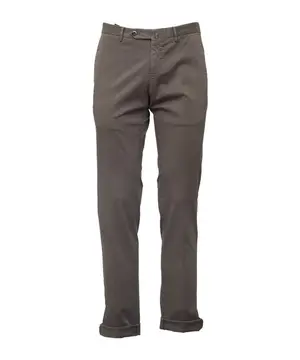 PT TORINO Casual Trousers With Belt Loops - Grey