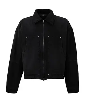 Amiri Cropped Collared Jacket