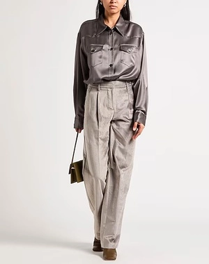 Brunello Cucinelli Wide-leg Velvet Trousers