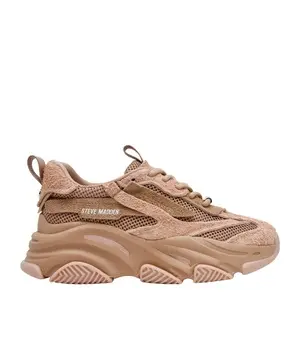 Steve Madden Possession Chunky Trainers - Nude