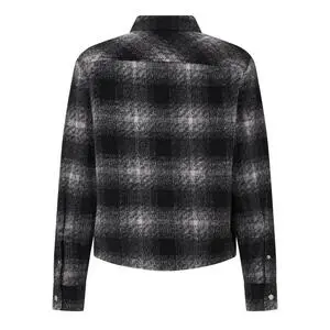 Moncler Plaid Shirt Jacket