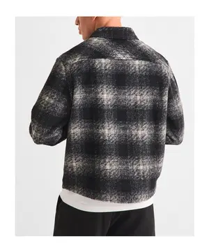 Moncler Plaid Shirt Jacket - No