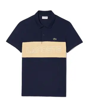 Lacoste Minimalist Shortsleeve Top - Black