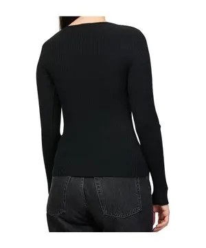COURREGES Heritage Rib Knit Top
