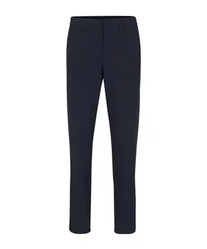 Hugo Boss Solid Color Casual Pants - Black