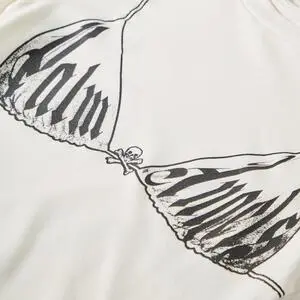 Palm Angels Cropped Fitted Tshirt