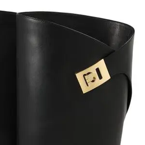 FERRAGAMO Leather Kneehigh Boot