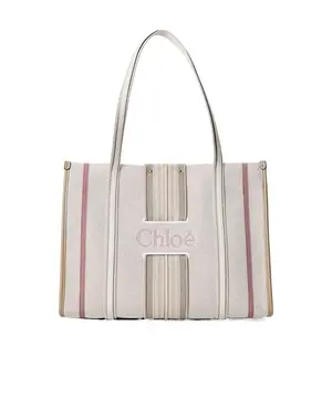 Chloé Canvas Tote Bag
