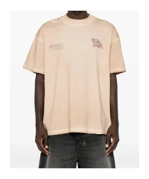 REPRESENT Graphic-print Distressed T-shirt