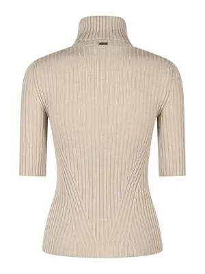 Herno Turtleneck Knit Top