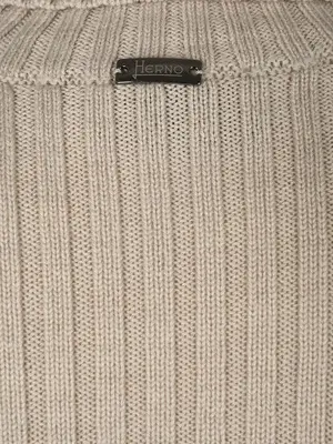 Herno Turtleneck Knit Top