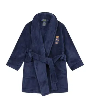 Polo Ralph Lauren Teddy Bear Appliqué Bathrobe