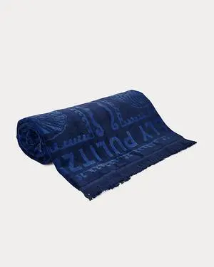 Lilly Pulitzer® Jacquard Beach Towel - Navy