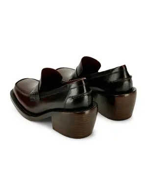 Dries Van Noten Heeled Leather Loafers