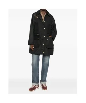 Barbour Corduroytrimmed Waxed Field Jacket