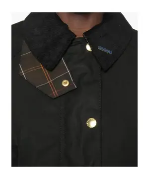 Barbour Corduroytrimmed Waxed Field Jacket