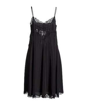Sportmax Midi Dress With Lace Trim