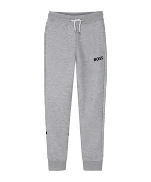 Hugo Boss Joggers With Logo Detail - Grey