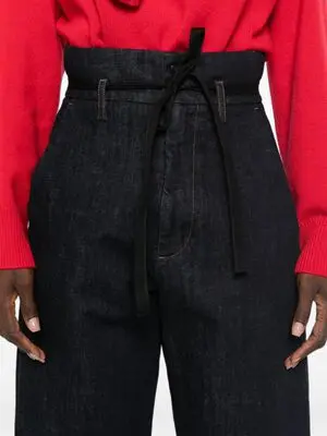 Barena Venezia Paper-bag-waist Tie-fastening Jeans
