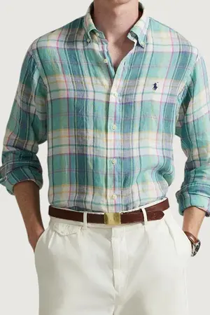 Polo Ralph Lauren Checked Linen Shirt