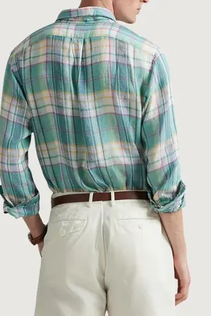 Polo Ralph Lauren Checked Linen Shirt