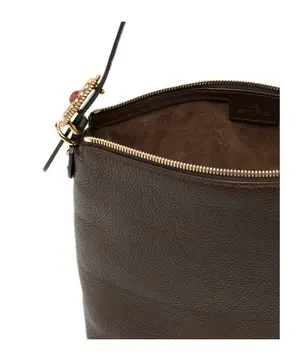 Etro Pebbled Leather Shoulder Bag