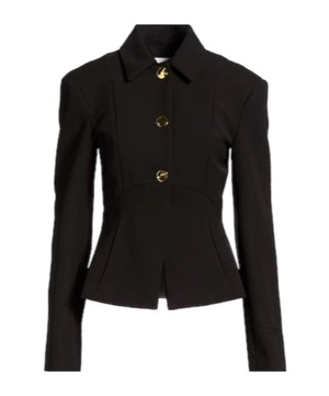 GANNI Minimalist Blazer - Black