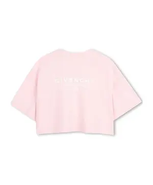 Givenchy Crew Neck Cropped Shortsleeve Tshirt