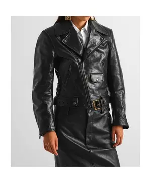 Saint Laurent Leather Biker Jacket
