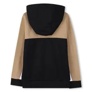 Hugo Boss Color-blocked Zip-up Hoodie