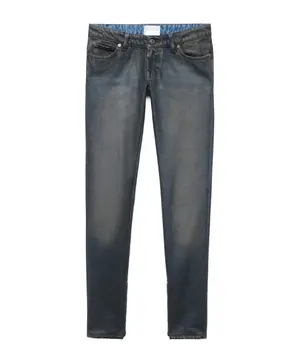 7 For All Mankind Slim Fit Ankle Zip Jeans