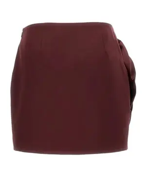 ROTATE BY BIRGER CHRISTENSEN Mini Skirt With 3d Rose Appliqu