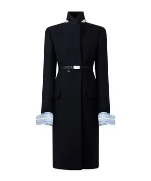Prada Long Woolblend Coat