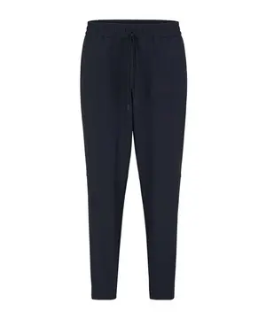Hugo Boss Solid Color Casual Pants - Black
