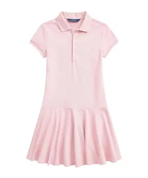 Polo Ralph Lauren Shortsleeve Polo Dress - Pink
