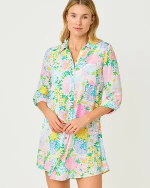 Lilly Pulitzer® Natalie Shirtdress Cover-up